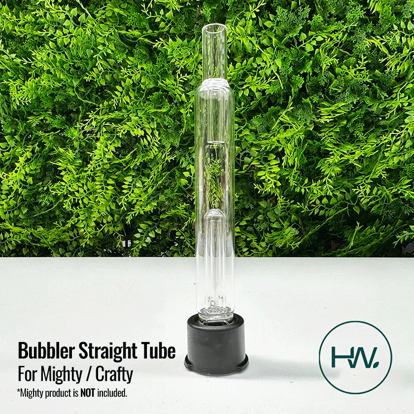 Mighty / Crafty Bubbler Straight Tube (Hard plastic ring ) | Herbware ...