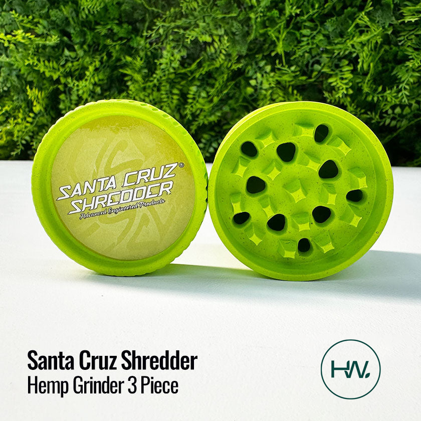 Santa Cruz Shredder Hemp Grinder 3 Piece | Herbware Australia