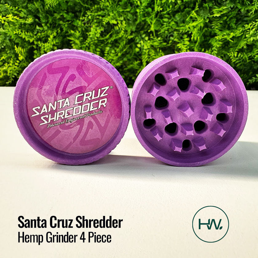 Santa Cruz Shredder Hemp Grinder 4pc